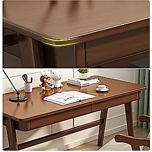 BBSJ Furniture Set Solid Wood Table and Chair Furniture Set Study Table Set 80 * 55 * 75Cm