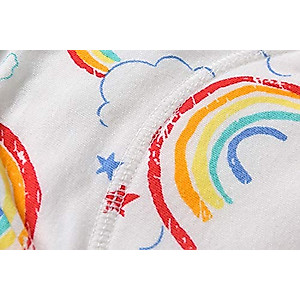 Skhls Baby Toddler Thick Absorbent Potty Training Pants Underwear (2T, 6pcs Girls')