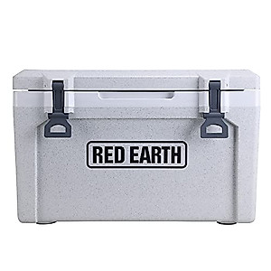 GiNT Ultra-Light 52 Quart Hard Cooler Insulated Portable Ice Chest Box with Basket & Divider, Great for The Beach, Boat, Fishing, Barbecue or Camping