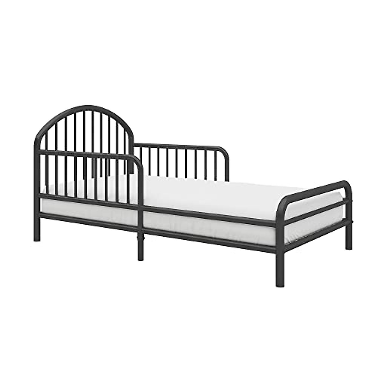 Little Seeds River Metal Toddler Bed, Black