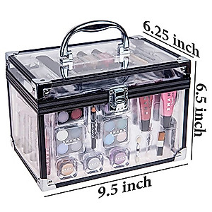 SHANY Carry All Trunk Makeup Set (Eye shadow palette/Blushes/Powder/Nail Polish and more)