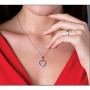 Biddy Murphy, Women's Claddagh Ring, 10K Yellow Gold Heart & 925 Sterling Silver Weave Band, Size 8