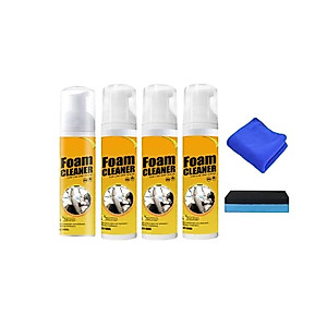 Multipurpose Foam Cleaner,All Purpose Kitchen Cleaner, Car Kitchen Cleaner,Car Magic Foam Cleaner,Car Restoring Spray (4Pcs,30ML)
