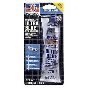 Permatex 81724 3 Oz Ultra Blue RTV Silicone Gasket Maker