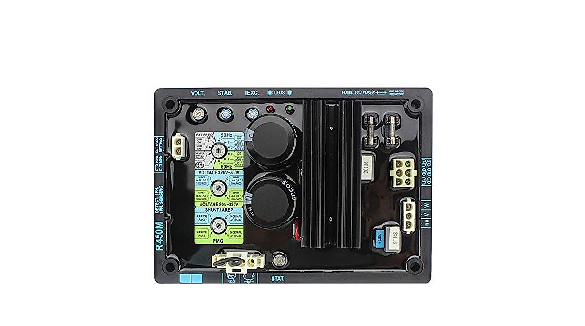 Knowtek AVR R450M Automatic Voltage Volt Regulator for Diesel Generator ...