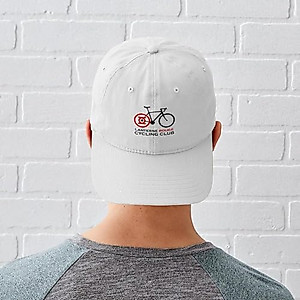 CafePress Lanterne Rouge Cycling Club Cap Unique Adjustable Baseball Hat White