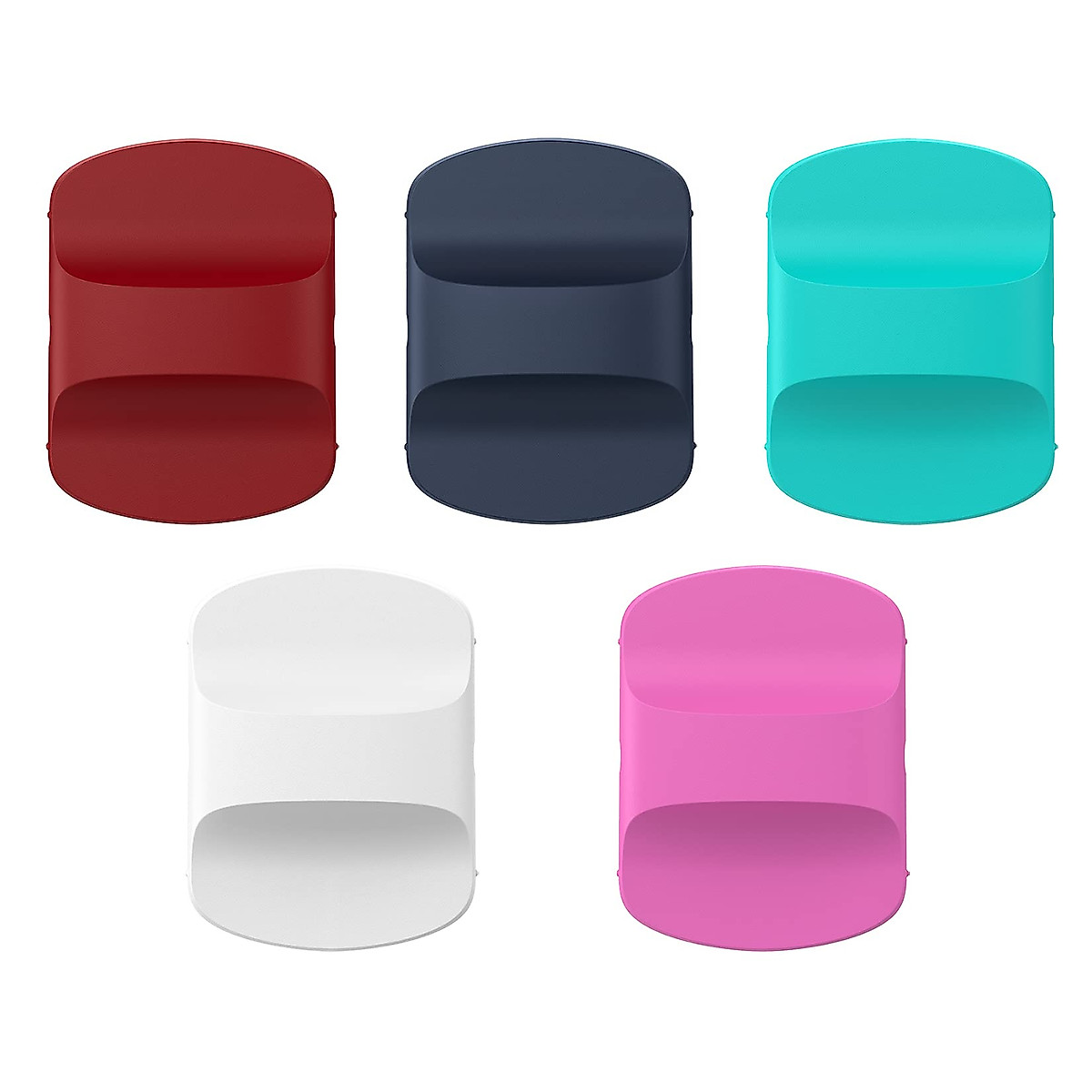 Yoelike Magnetic Slider Replacement, Compatible with YETI Magnetic Lid 10oz, 14oz, 16oz, 20oz, 26oz, 30oz (Navy Blue+Wine Red+Green+Purple+White)