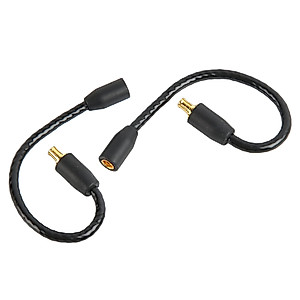 Jerys MMCX to A2DC Cord, MMCX to A2DC Adapter Cable Gold Plated Interface Plug and Play for CKS1100 for E70, Balanced Female Portable Headphone Adapter Cable