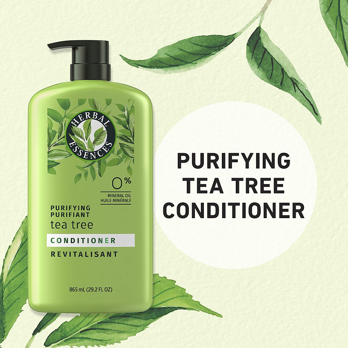 Herbal Essences Purifying Conditioner, Tea Tree, 29.2 Fl Oz, 7.640 Fl Oz