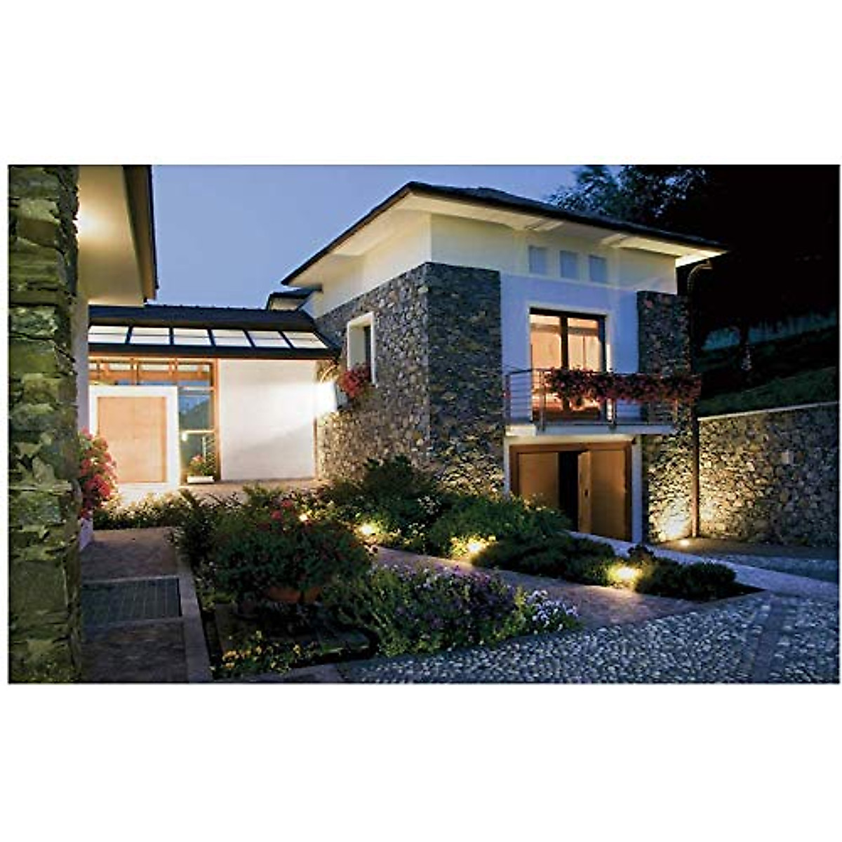 GLW Low Voltage Landscape Lights 10W 12V Outdoor Spotlights IP65 Waterproof Garden Lights,3000K Warm White Landscape Lighting for Yard,Tree,[8 Pack]