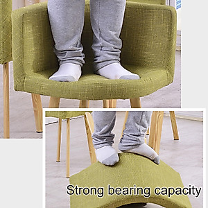 JHDXL Office Reception Room 80cm Round Club Table and Chair Set, Coffee Table Conference Room Table, Round Furniture Table and Chair Set, for Living Room Reception (Color : Pink+White)