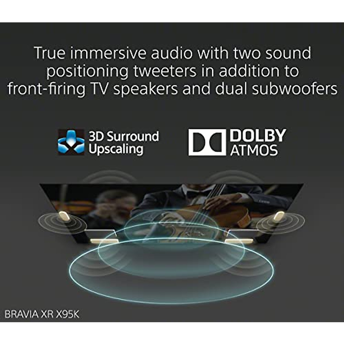 Sony 85 Inch 4K Ultra HD TV X95K Series: BRAVIA XR Mini LED Smart Google TV with Dolby Vision HDR and Exclusive Features for The Playstation® 5 XR85X95K- 2022 Model