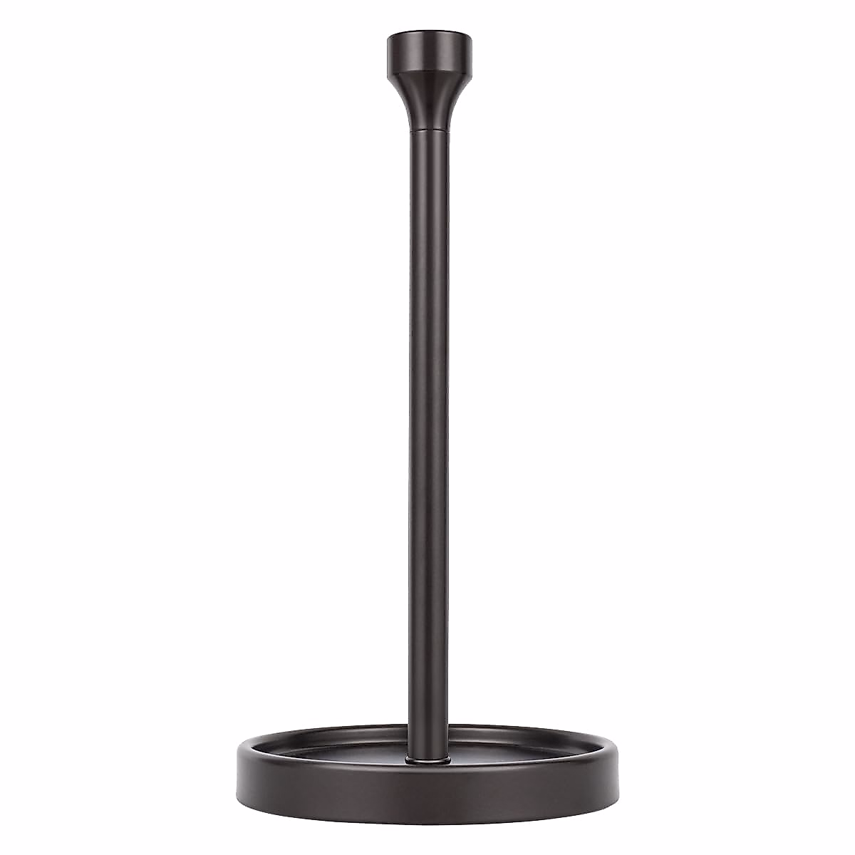 Ivilon Countertop Paper Towel Holder - Modern Bell End Minimalist Design - Color Oil Rubbed Bronze
