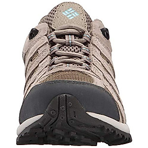 Columbia Women's WOMEN'S REDMOND WATERPROOF Boot, pebble, sky blue, 10.5 Regular US