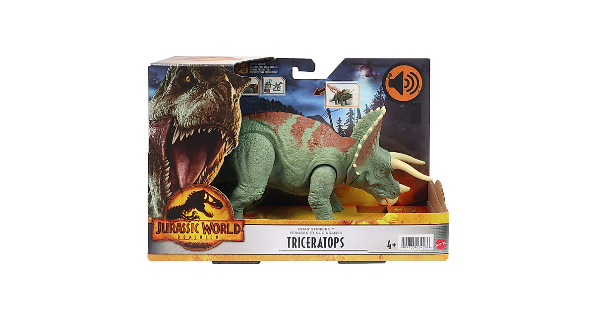 Jurassic World Triceratops Action Figure with Sound