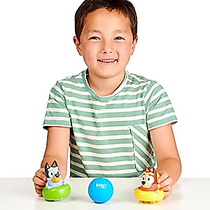Bluey Bath Squirters 3-Pack, Multicolor, Small