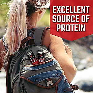 Jack Link’s Premium Cuts Beef Steak, Peppered, 12 Count, 1 Oz Strips – Great Protein Snack with 11g of Protein and 1g of Carbs Per Serving