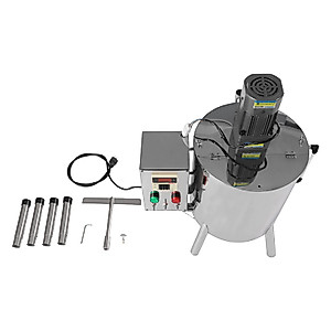 CILDON Heating Mixing Filling Machine, 30L Stirring Tank Lipstick Paste Filler, 110V Heating Lipstick Mixing Filling Machine, 0-300℃ Adjustable for Lipstick, Shoe Polish Etc(20-45 Bottle/Min)