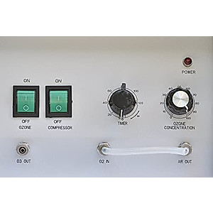 A2Z Ozone MP-8000 Ozone Generator, 9.8x15x10 inches