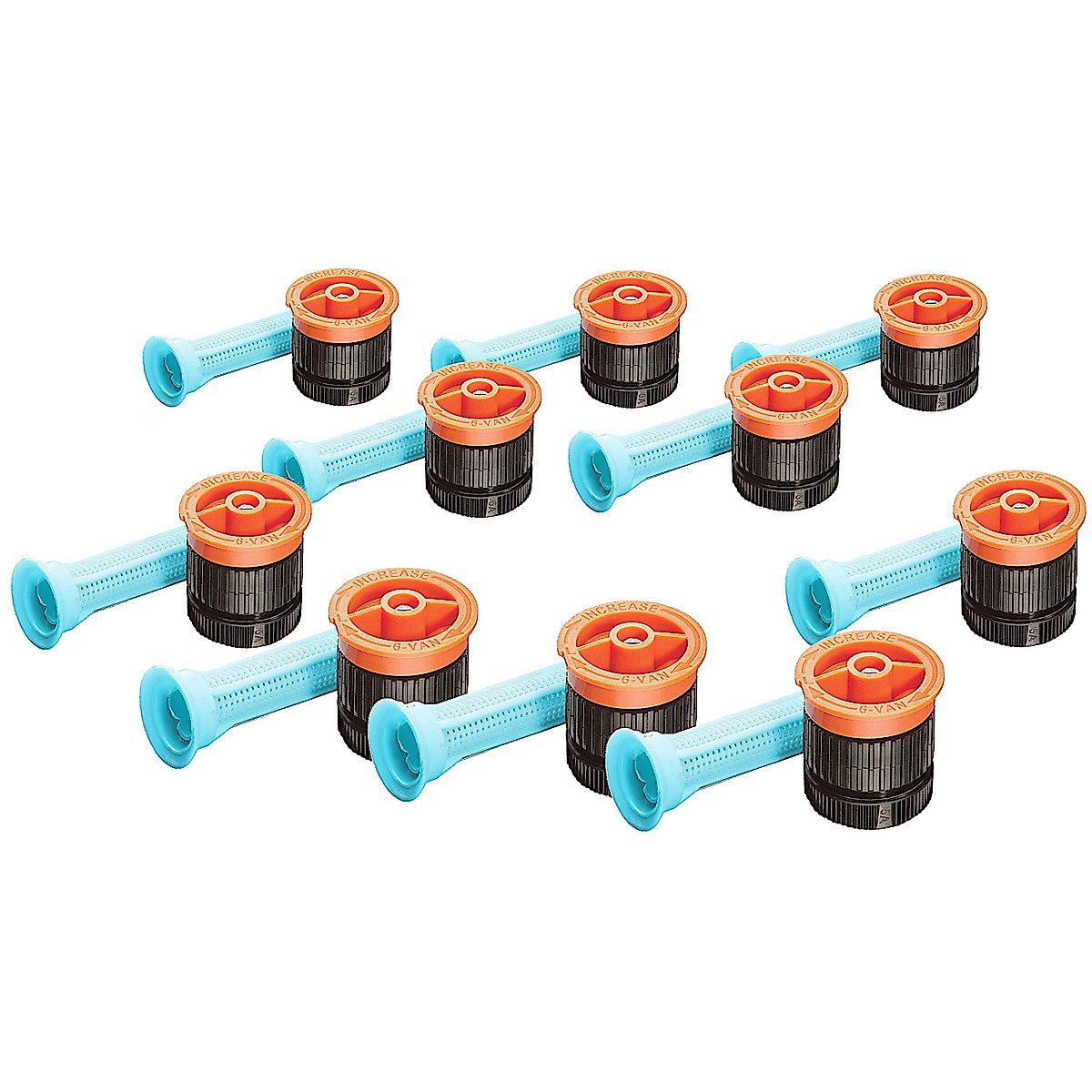 Rain Bird 6VAN VAN Variable Arc Nozzle Contractor Pack of 10 - 4 to 6 Foot Radius, Adjustable Arc