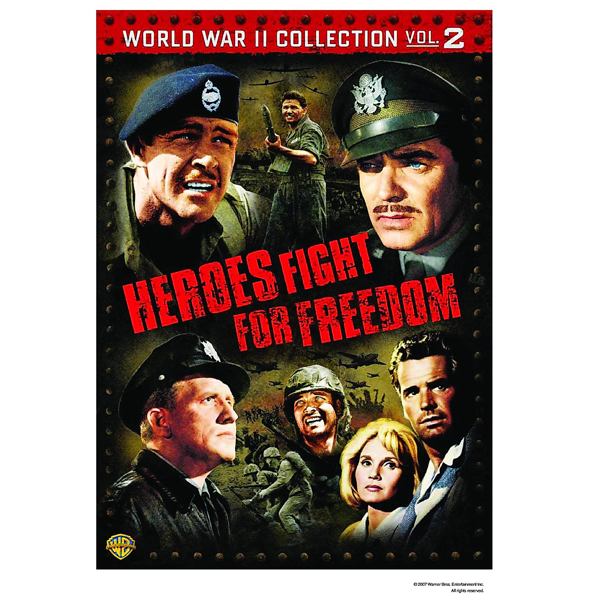 World War II Collection, Vol. 2 - Heroes Fight for Freedom (36 Hours / Air Force / Command Decision / Hell to Eternity / The Hill / Thirty Seconds Over Tokyo)