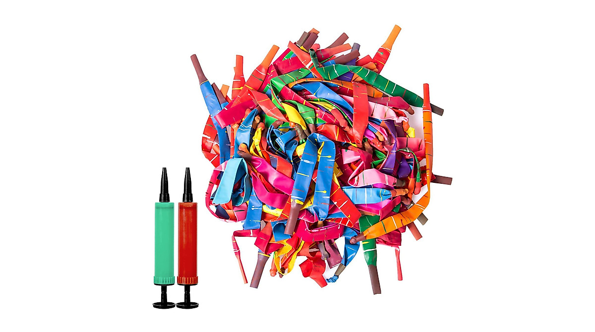 100pcs Colorful Rocket Balloons for Epic Parties