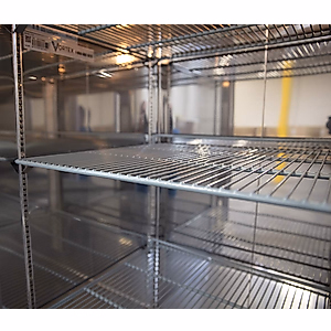 Commercial Grade Refrigerator | Stainless Steel | 1 Self Closing Door | 29" x 32.25" x 82.5" | Digital Temperature Controller | 23 Cu. Ft. | 3 Adjustable Shelves | R-290 Natural Refrigerant