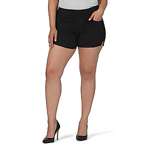 Rock & Republic Women's Denim Rx Fever Stretch 4.5" Short, DNA-Black, 14