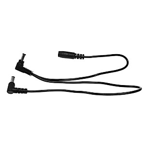 ZRM&E Daisy Chain 1 to 2 Ways Guitar Effects Pedal Accessories Multi-Plug Power Supply Cable for 9V DC Adapter Plug, Guitar Power Supply Adapter