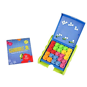 Educational Insights Kanoodle Jr. Brain Boosting Puzzle Game, Brain Teaser Game for Kids, 2-D & 3-D Puzzles, Gift For Kids Ages 4 to 7