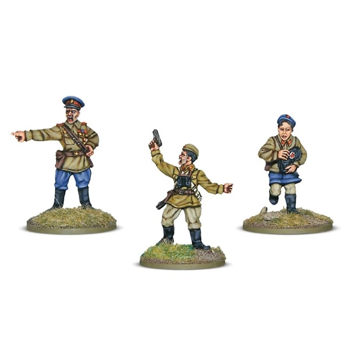 WarLord Bolt Action Soviet Army Starter Army Pack 1:56 WWII Military Wargaming Plastic Model Kit, Small