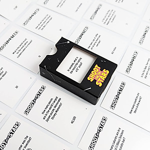 Shoot for The Stars — The Rocket-Powered Trivia Game for Adults and Family — Board Games for Teens, Kids and Aliens Alike