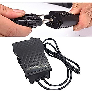 VOTOER Rotary Tool Flex Shaft Hanging Grinder Carver Electric Multi-function Metalworking Tools Repair Kit, Foot Pedal Control, 780W Strong Power, Metal Flexible Shaft, 23000 RPM