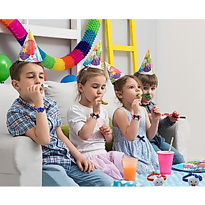 YAOSHUXIAN 15pcs Cartoon Characters Rubber Bracelets Wristband Bracelets for Birthday Party Supplies Favors Prize Rewards