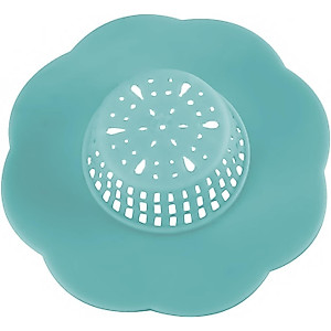 1 Pc Hair Catcher Silicone Hair Stopper Shower Drain Covers Easy to Install and Clean Bathroom Sink Bathtub Drain Strainers Suit for Bathroom Bathtub and Kitchen