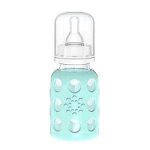 Lifefactory Baby Bundle - Bottle Set - Sky/Mint - 4 oz - 2 pk