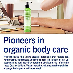 Dr. Bronner's - Organic Lotion (Patchouli Lime, 8 Ounce) - Body Lotion and Moisturizer, Certified Organic, Soothing for Hands, Face and Body, Highly Emollient, Nourishes and Hydrates, Vegan, Non-GMO