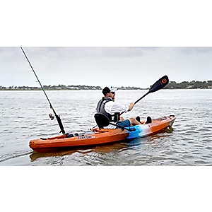 Wilderness Systems Tarpon 120 - Sit on Top Fishing Kayak - Premium Angler Kayak - Adjustable and Designed Seat - 12.3 ft - Fossil Tan