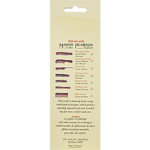 Mason Pearson Rake Comb, 0.1 lb.