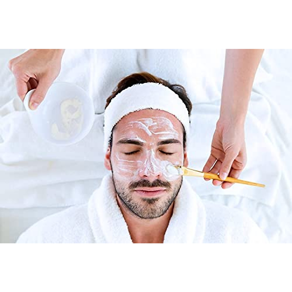 SOFT TEXTILES White Spa Towels for Facials - Salon Towels/Hand Towels Bulk/Facial Towels for Estheticians Soft/Toallas para Salon De Belleza / 16 x 27 Inches/Pack of 12