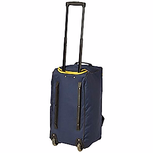 Rockland Rolling Duffel Bag, Navy, 40-Inch