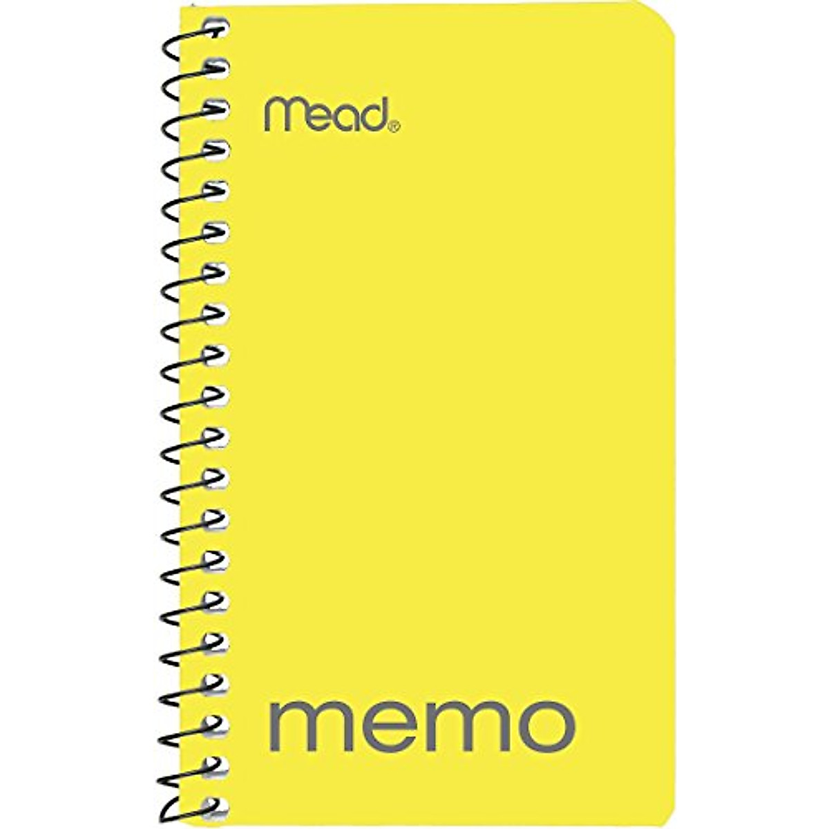 Mead Small Notebook, 12 Pack of Small Spiral Notebook, 3x5 " College Ruled Memo Book Wirebound 60 Sheets, Pastel Colors of Mini pocket memo pad in Bulk pack