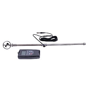 HOJILA Digital Water Flowmeter Water Flow Rate Meter FM-100V5 for Open Channels Flow Velocities Measurement, Range 0.01-5.00 m/s…