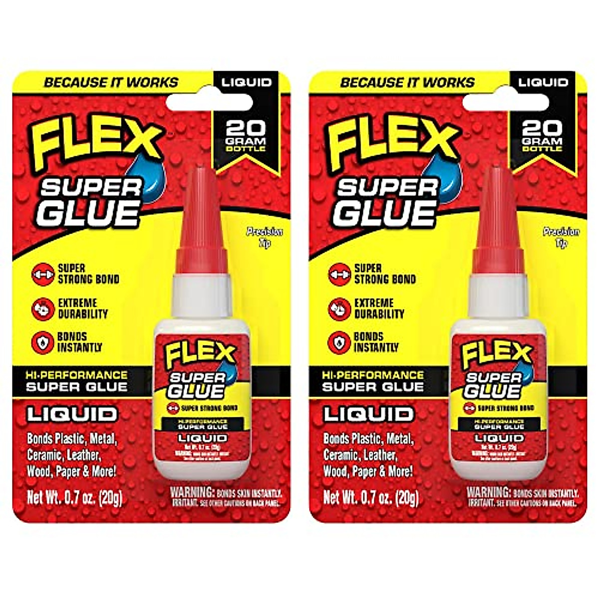 Flex Seal Family of Products High Strength Super Glue 20 gm