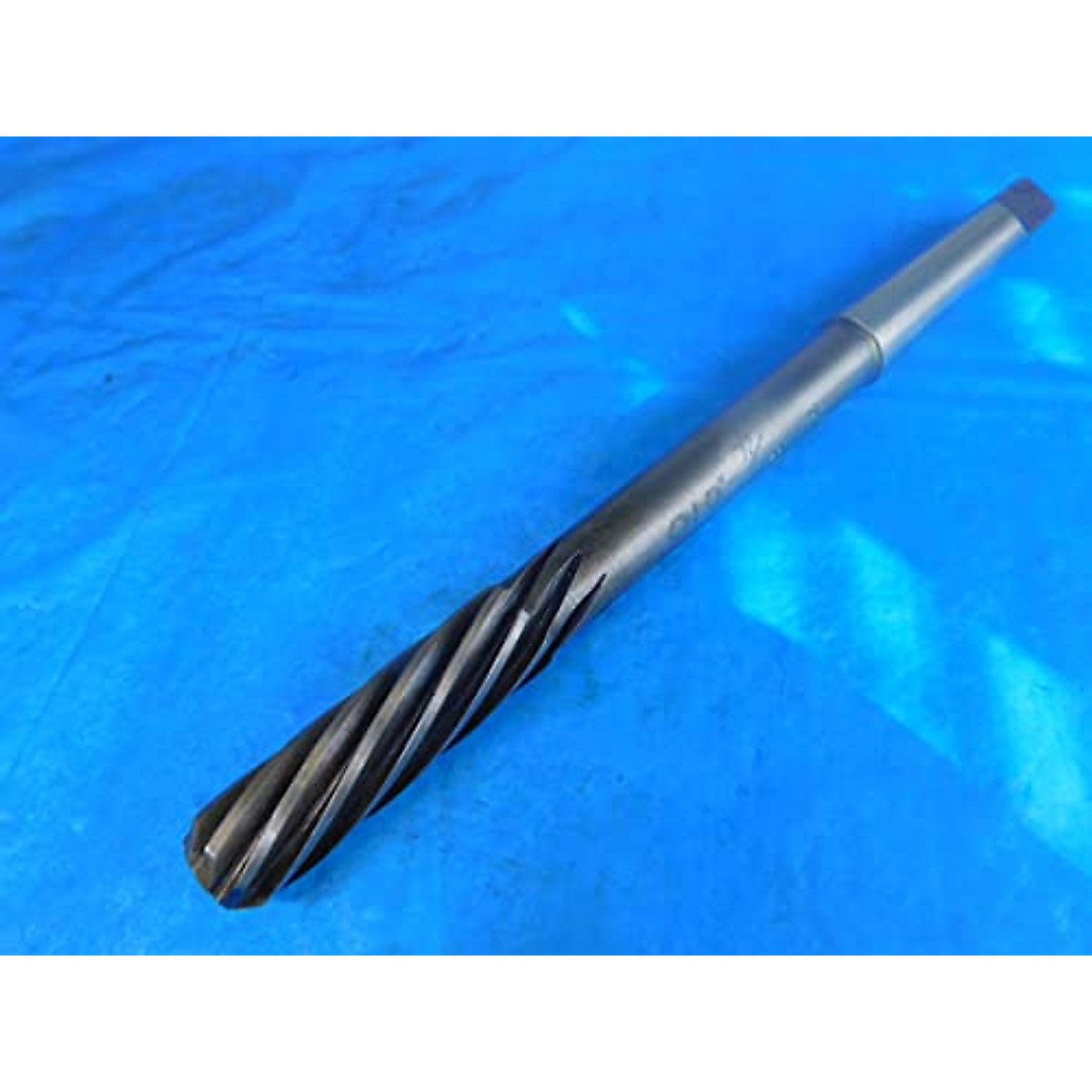 Putnam .739" O.D. HSS Reamer Morse Taper #2 Shank LH Spiral 8 FL MT2 3/4 .75 - JP0433AP1