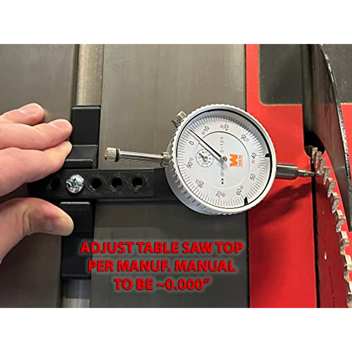 Table Saw Alignment Gauge Without Dial Indicator - Calibrate and Align Your Blade & Fence - Eliminate Burn Marks and Reduce Kickback!