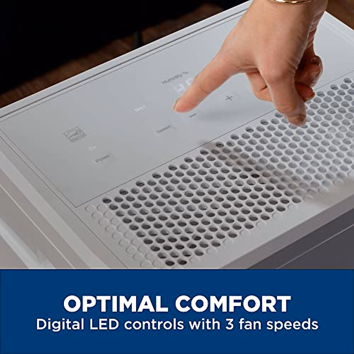 GE Energy Star Portable Dehumidifier 50 Pint with Pump, Perfect for Bedroom, Garage or Rooms up to 4000 Sq Ft, For High Humidity Areas, Built-in Pump Eliminates Need to Check Water Levels, Grey