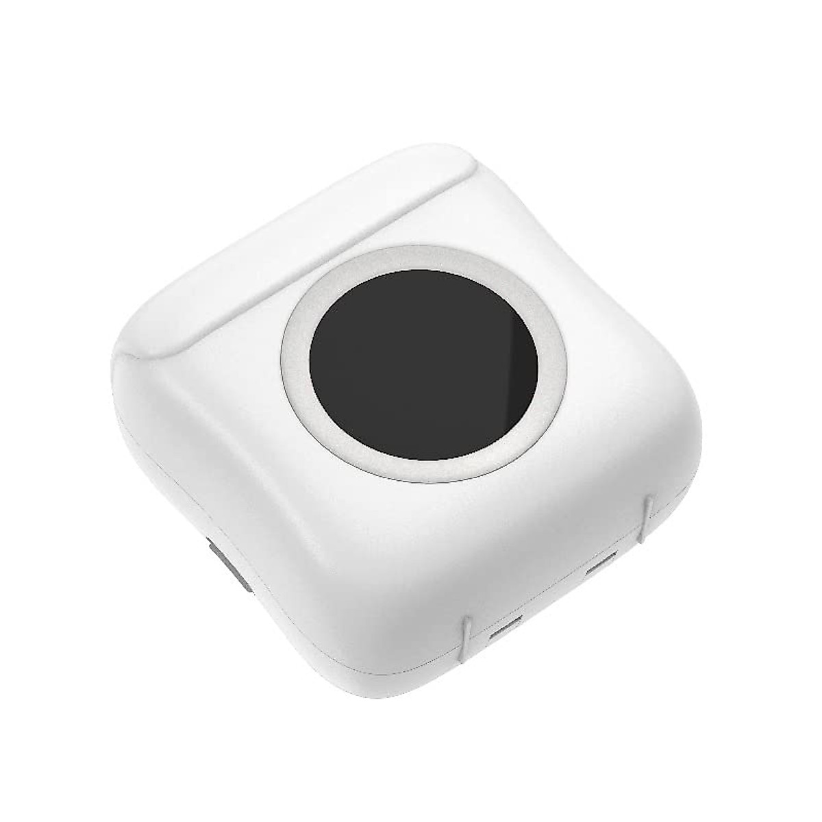 EKIDAZ Portable Printer, Mini Pocket Wireless Bluetooth Thermal Printers with Printing Paper for Smartphone, Inkless Printing for DIY Journal, Photos, Notes, Children Women Gifts (White)