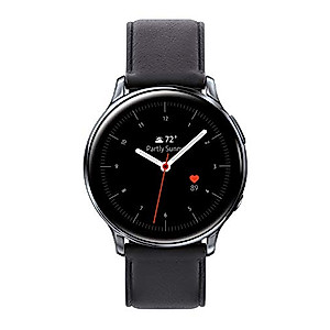 SAMSUNG Galaxy Watch Active 2 (40mm, GPS, Bluetooth, Unlocked LTE) Smart Watch with Advanced Health monitoring, Fitness Tracking , and Long lasting Battery, Silver - (US Version)