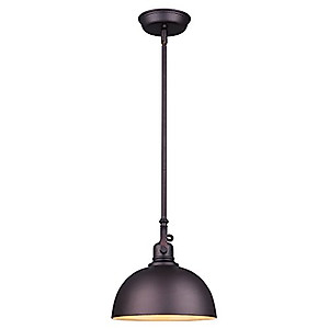 CANARM LTD. IPL222B01ORB Canarm LTD IPL222B01ORB Polo 1-Light Pendant Oil Rubbed Bronze